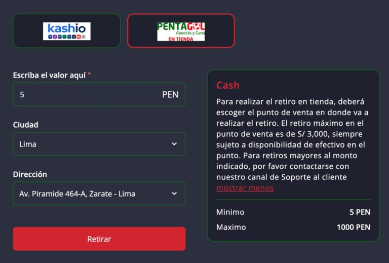 Pentagol Perú: Recibe un Bono de S/ 1000 | ¿Cómo Apostar?